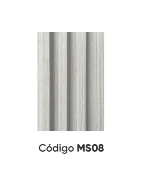 PANEL WPC RANURADO PARA PARED MS08 160X24X29MM