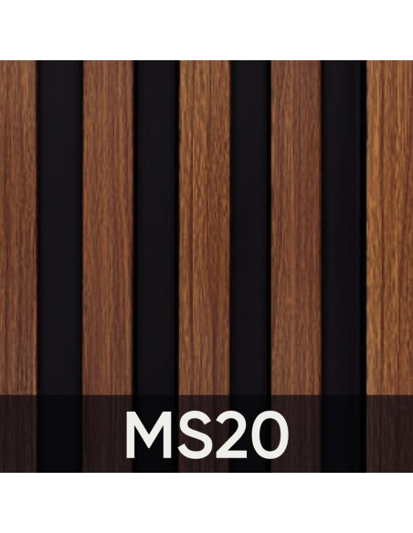 PANEL WPC RANURADO PARA PARED MS20 160X24X2800MM