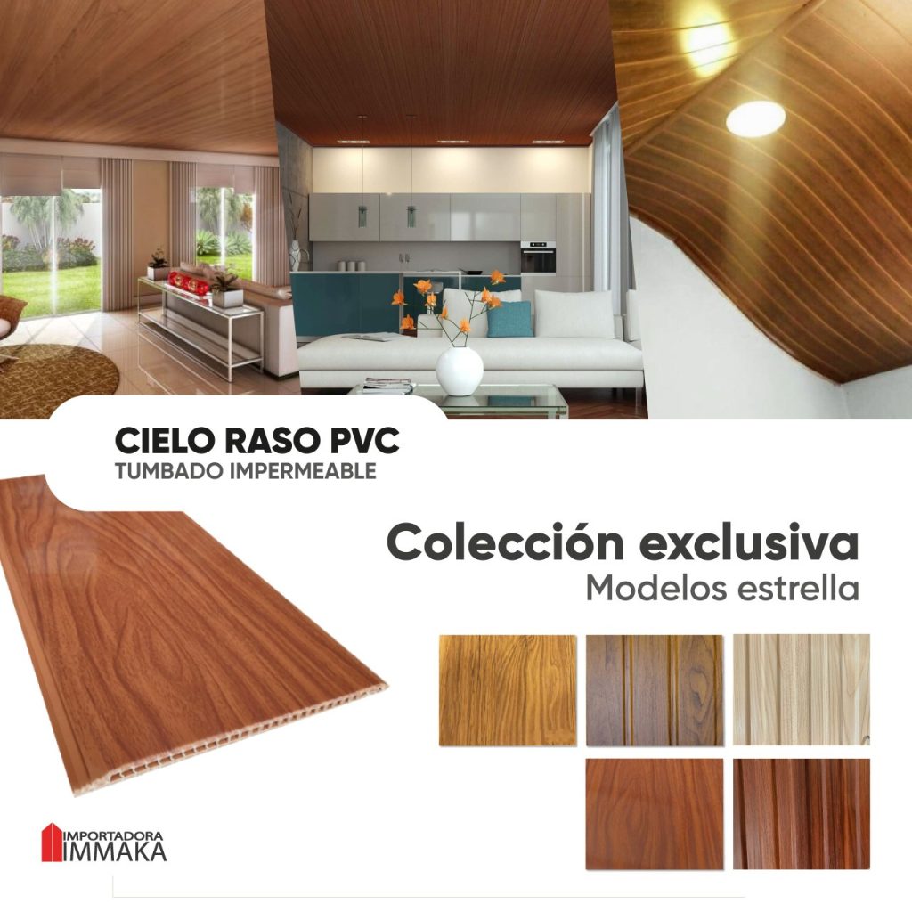 Cielo raso Pvc - Importadora Immaka Ecuador